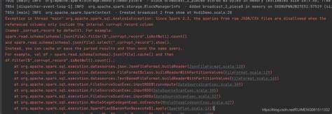 Spark读取文件异常 Analysisexception Since Spark 23 The Queries From Raw