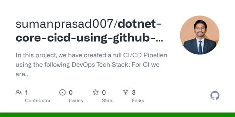Github Sumanprasad007dotnet Core Cicd Using Github Action And Azure