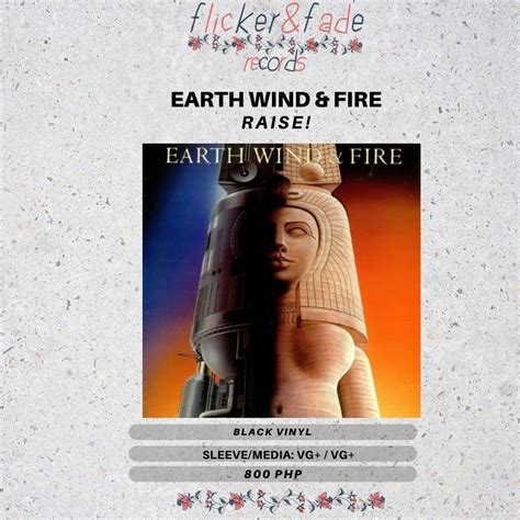 Earth Wind And Fire Raise Hobbies And Toys Music And Media Vinyls On