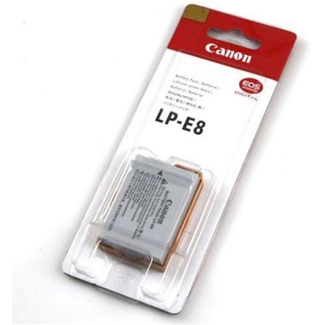 Canon Lp E8 Camera Battery Bd