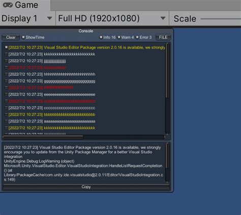 Unity Skframework框架（二十二）、runtime Console 运行时调试工具unity Skframework 下载 Csdn博客