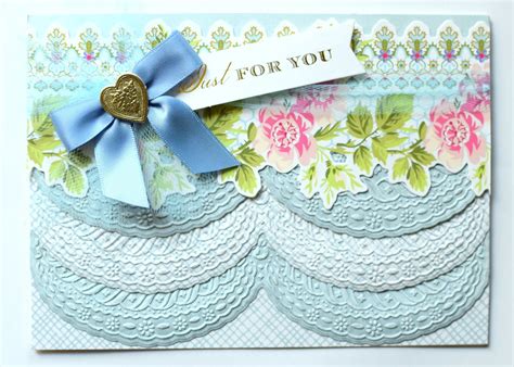 Crafty Creations With Shemaine Anna Griffin Trimmings Cut And Emboss