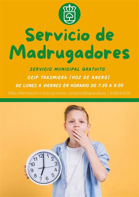 Servicio de Madrugadores en el Ayto de Ribamontán al Monte Info