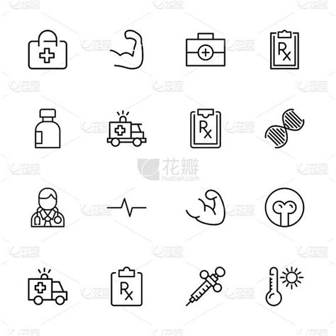 运行状况行图标集。