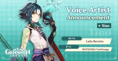 Xiaos English Va Is Yes Voiced By A Girl R Genshin Impact