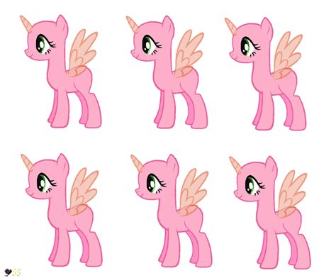 Mlp Base Adoptable Reference Sheet By Sparklebases On Deviantart