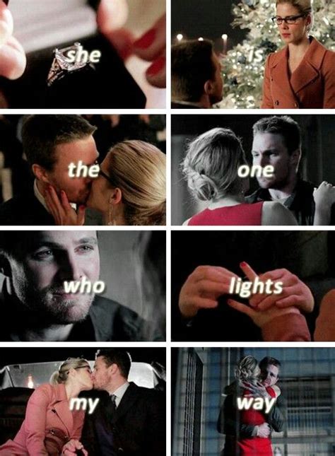 Oliver X Felicity Arrow Olicity Tumblr Olicityproposal Arrow