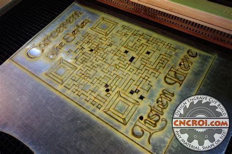 Custom Qr Code Stencil Polycarbonate