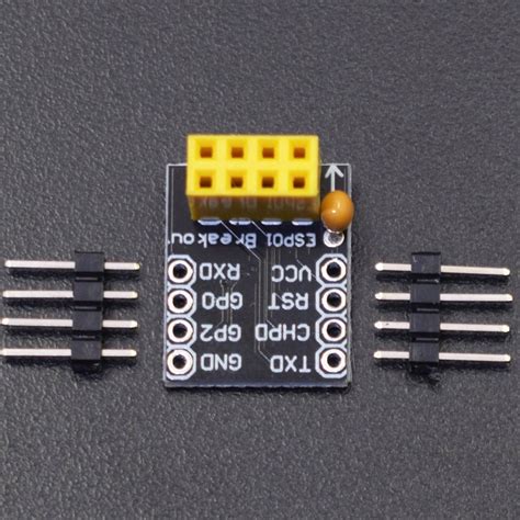 Esp0101s Adapter Board Breadboard Adapter For Esp8266 Rees52