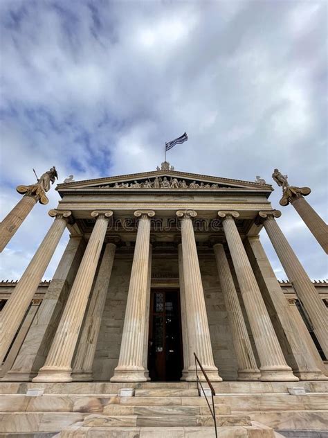 The Academy Of Athens Is Greece S National Academy In The Akadimias District Of Athens Greece