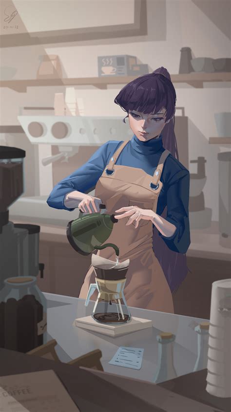 Бариста Коми сан Пикабу