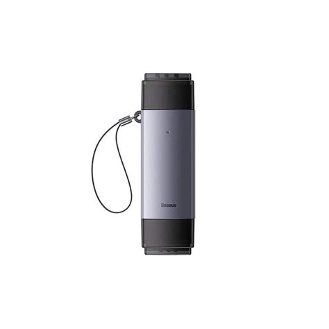 Baseus Lite Series Sd Tf Memory Card Reader Usb Usb C Gray