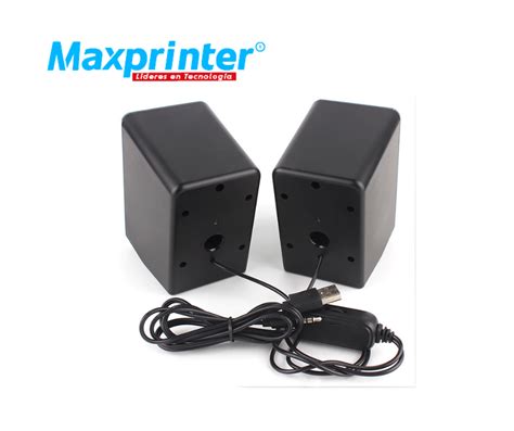 Parlante Usb 2 0 Kisonli Ref L 1010 MaxPrinter Tintas Y Toner Para