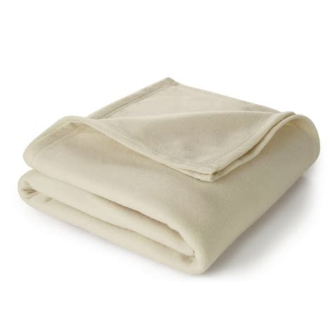 Martex Super Soft Fleece Blanket Fullqueen Ivory