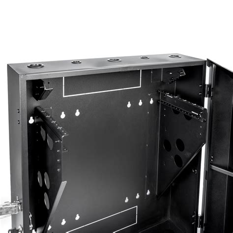 Solidrack 5u Low Profile Vertical Mount Switch Depth Wall Mount Rack Enclosure Cabinet