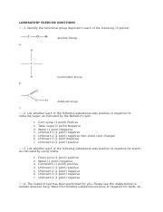 Laboratory Exercise Questions On Biochemical Testing And Course Hero
