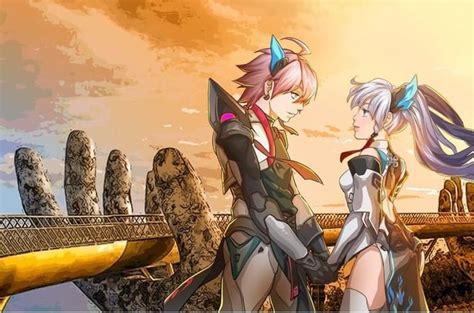 Laville And Airi Fan Art By Unknown Vietnamese Person Rarenaofvalor