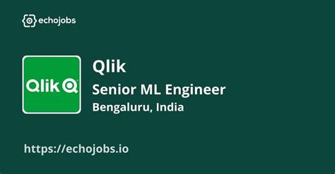 qlik is hiring senior ml engineer bengaluru india [deep learning