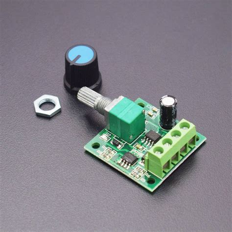 dc motor pwm speed regulator 1 8v 3v 5v 6v 12v 2a rees52