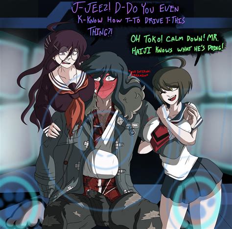 Oc Awkward Ride In Big Bang Monokuma Rr34danganronpa