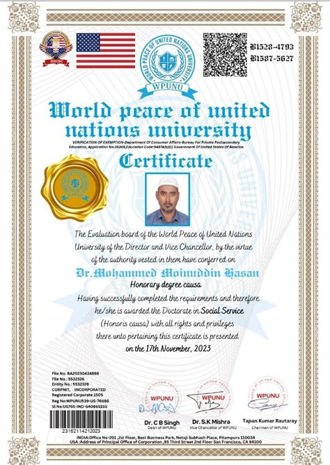 Dr Mohammed Moinuddin Hasan On Linkedin Recieved Phd Doctorate In