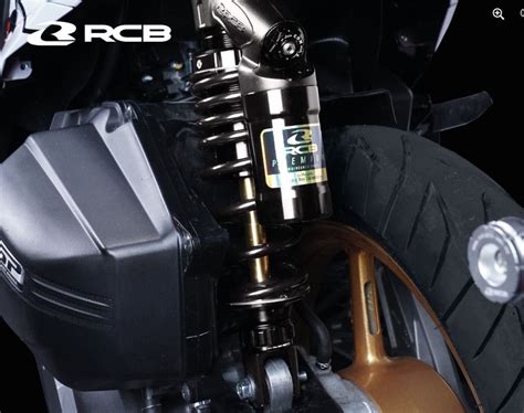 RCB RacingBoy VD Series Premium Gold Black XMAX 250 XMAX 300 350MM