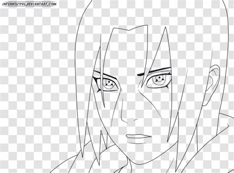 Uchiha Itachi Lineart