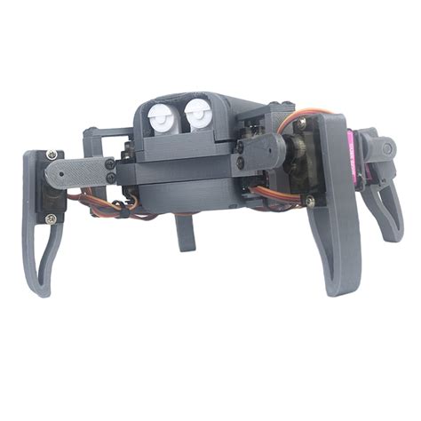 Quadruped Four Feet Robot Spider Assembling Model Toy Robot Smart Car