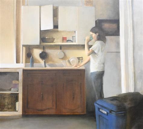 At Auction Amber Lia Kloppel American B 1977 Drinking Girl Circa