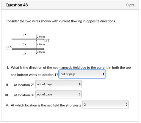 Solved Question O Pts Consider The Two Wires Shown With Chegg