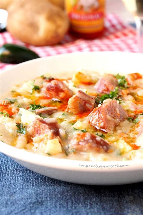 Slow Cooker Potato Soup With Smoked Sausage