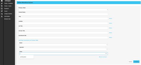 Current User In A Workflow Data Constraint Fsm Customer Portal Ifs