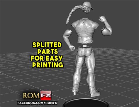 Terry Bogard Figure From Fatal Fury 3d Model By Romfx