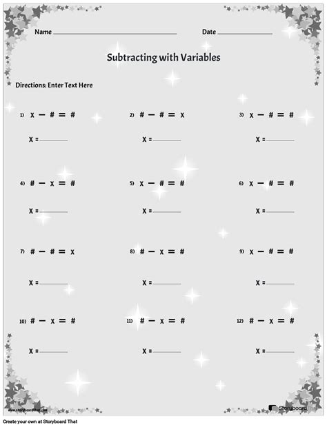 Find The Value Of The Variable Worksheet Teacher Made Worksheets Library