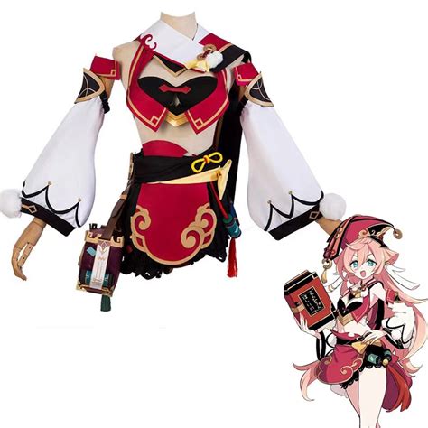 Jual Game Genshin Impact Yanfei Cosplay Costume Yan Fei Sexy Outfits