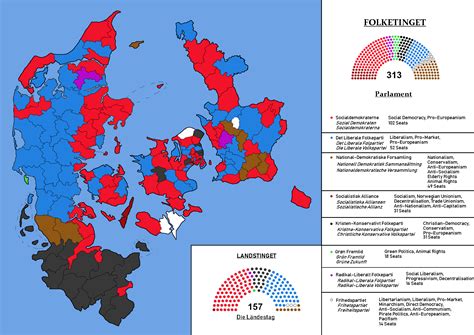 Electoral Map Of Greater Denmark Rimaginarymaps