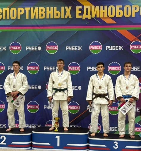 В Динской прошли межрегиональные соревнования по дзюдо среди юношей и