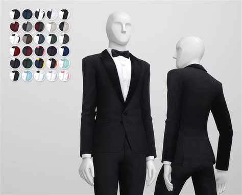 Sims 4 Maxis Match Formal Attire Cc Guys Girls Fandomspot