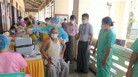 တနင်္သာရီမြို့နယ်တွင် ကိုဗစ် ၁၉ကာကွယ်ဆေးထိုးခြင်းလုပ်ငန်း ဒုတိယ သုတ်၊ ပထမ အကြိမ် အဖြစ် ၁၆၈၇