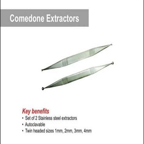 Ss White Comedone Extractor For Personal Normal Skin At ₹ 150piece