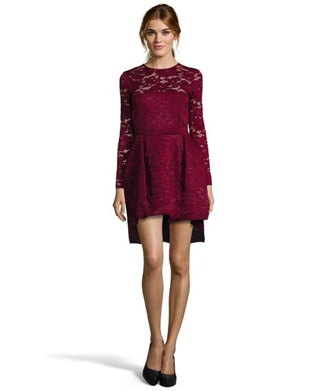 Flared Short Lace Dress Issue New York