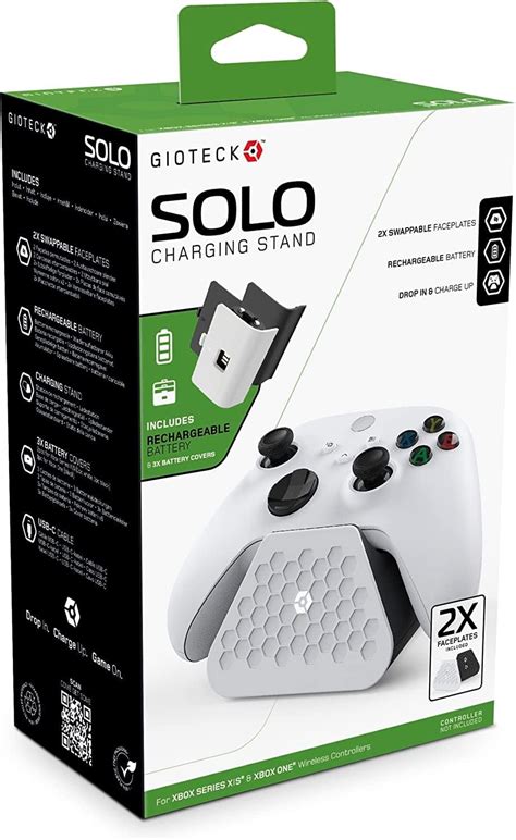 Gioteck Solo Charging Stand For Xbox Series Xs And Xbox One Wireless