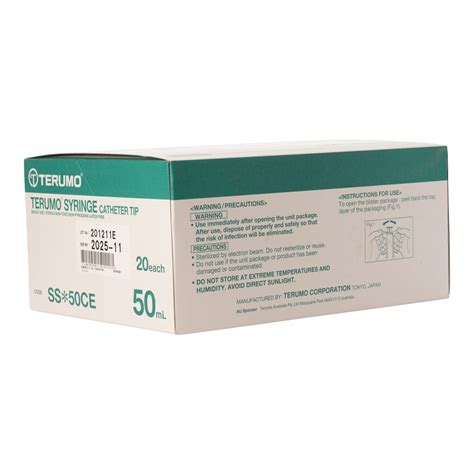 Terumo Syringes 50cc Syringe Without Needle Catheter Tip Abdul Rehman