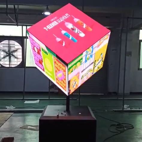 Indoor Cube LED Display Cube Led Video Wall Mm Mm