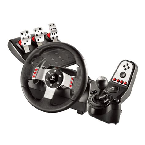 Kit Volante Pedal Cambio Logitech G27 USB Racing PC PS3 Preto 841 000037 Pichau