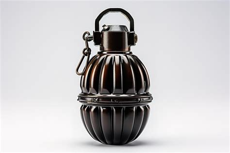 Premium Vector Hand Grenade On A White Background