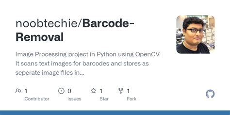 Github Noobtechie Barcode Removal Image Processing Project In Python Using Opencv It Scans