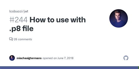 How To Use With P8 File Issue 244 Lcobucci Jwt GitHub