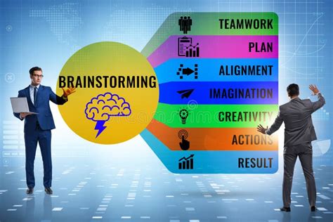 Brainstorming Concept As A Solution Tool Stock Image Image Of Creative Group 260720375