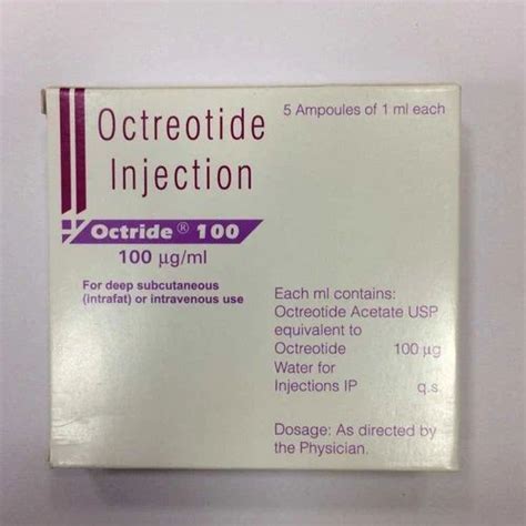 Octride Octreotide Injection 100 Mcg At ₹ 550box In Kolkata Id